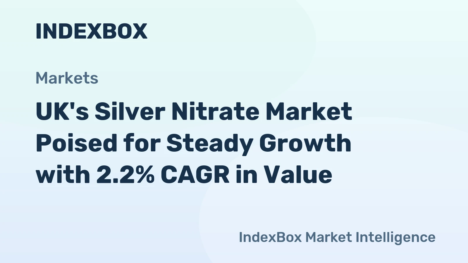 UK's Silver Nitrate Market Poised for Steady Growth with 2.2% CAGR in Value