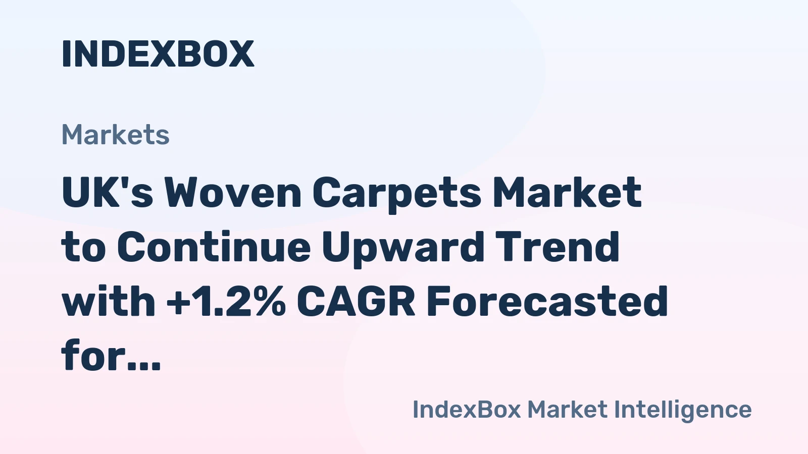 UK's Woven Carpets Market to Continue Upward Trend with +1.2% CAGR Forecasted for 2024-2035