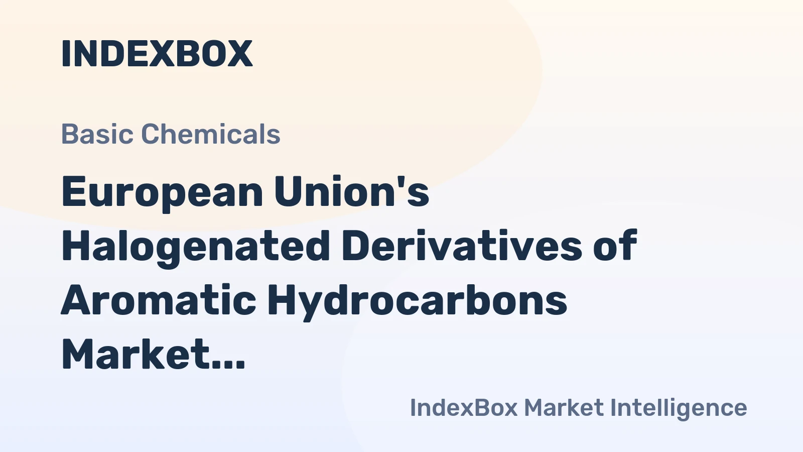 European Union's Halogenated Derivatives of Aromatic Hydrocarbons Market to Reach 102K Tons and $1.4B by 2035
