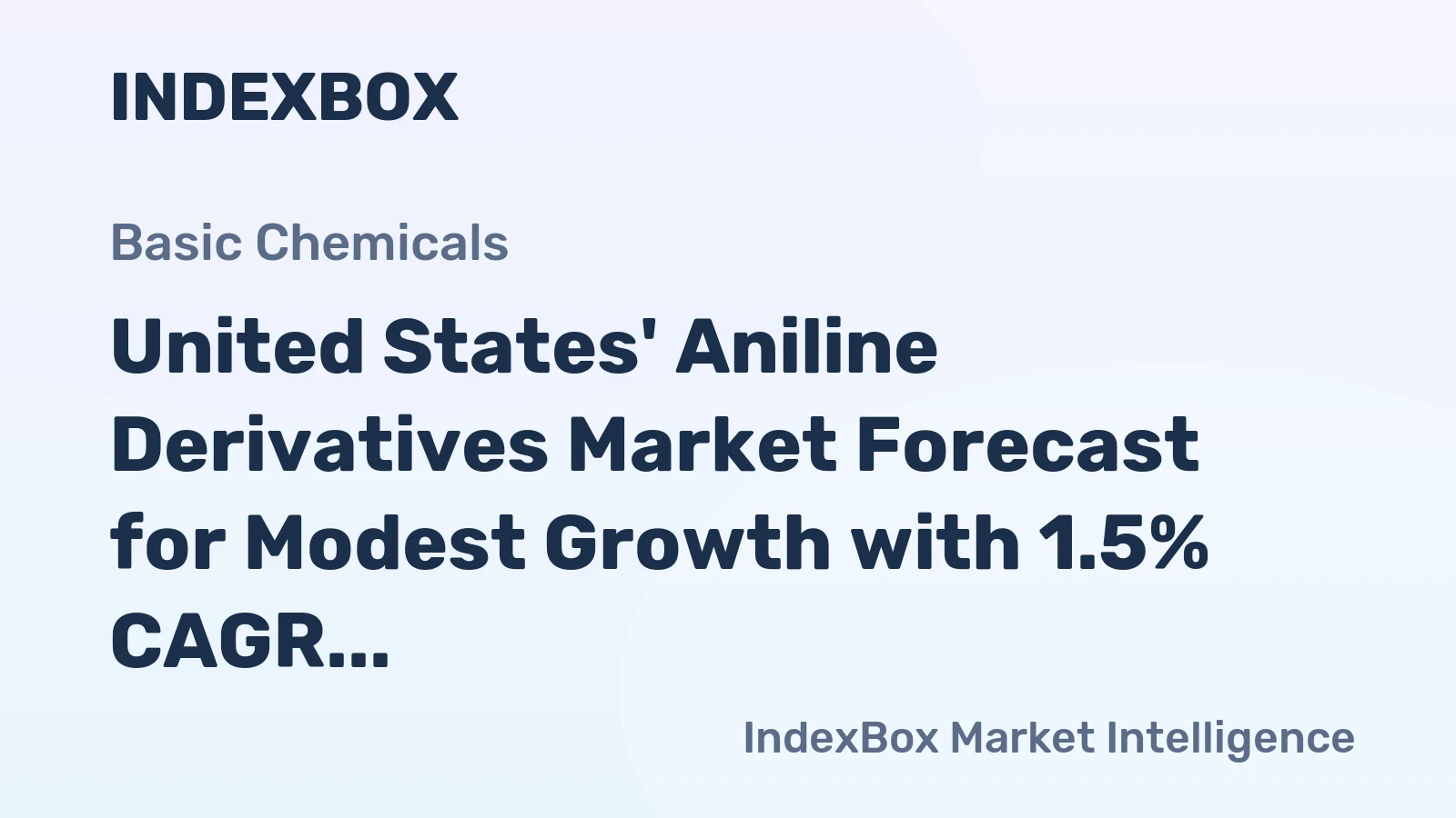 United States' Aniline Derivatives Market Forecast for Modest Growth with 1.5% CAGR Through 2035