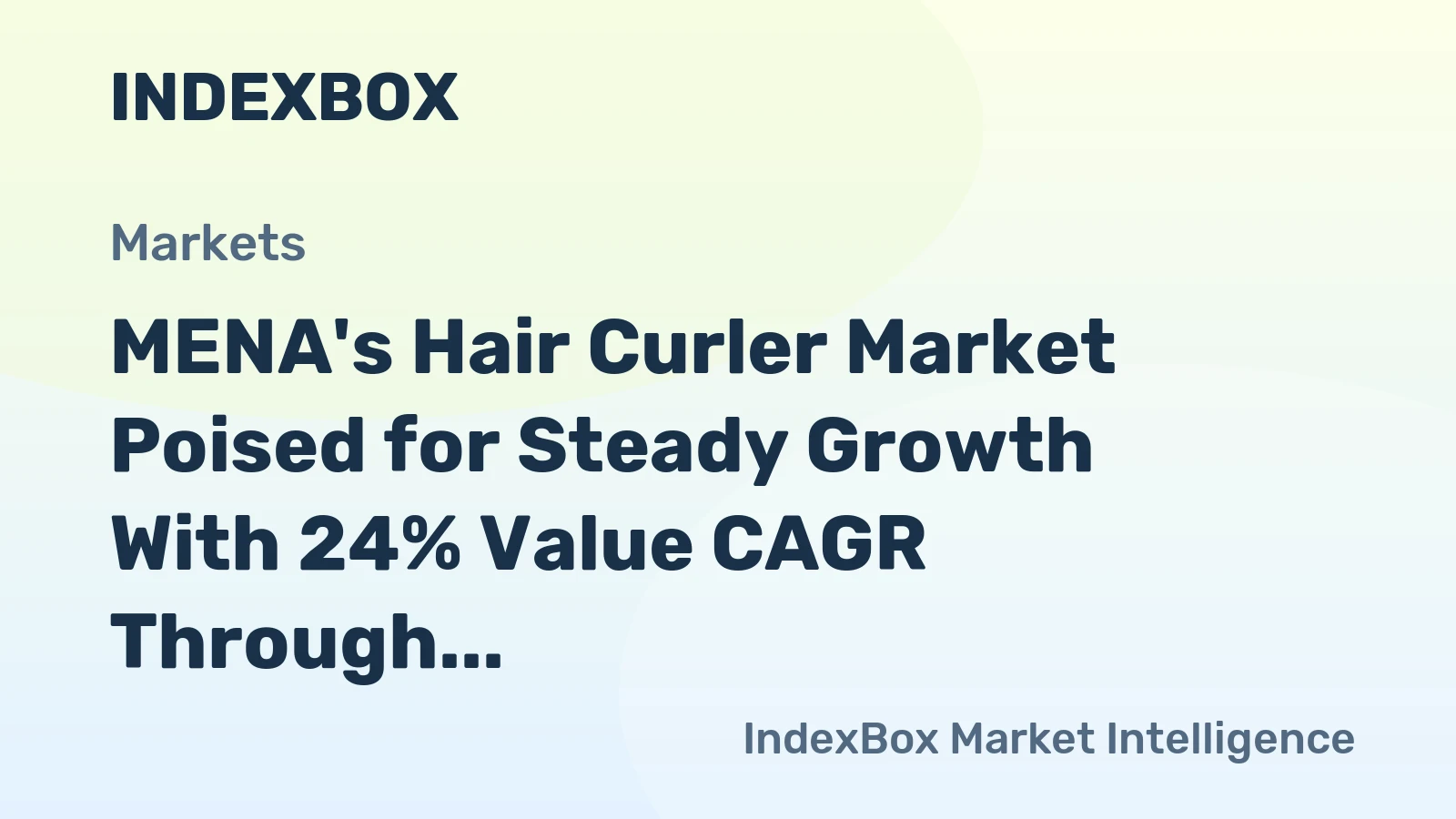 MENA's Hair Curler Market Poised for Steady Growth With 24% Value CAGR Through 2035