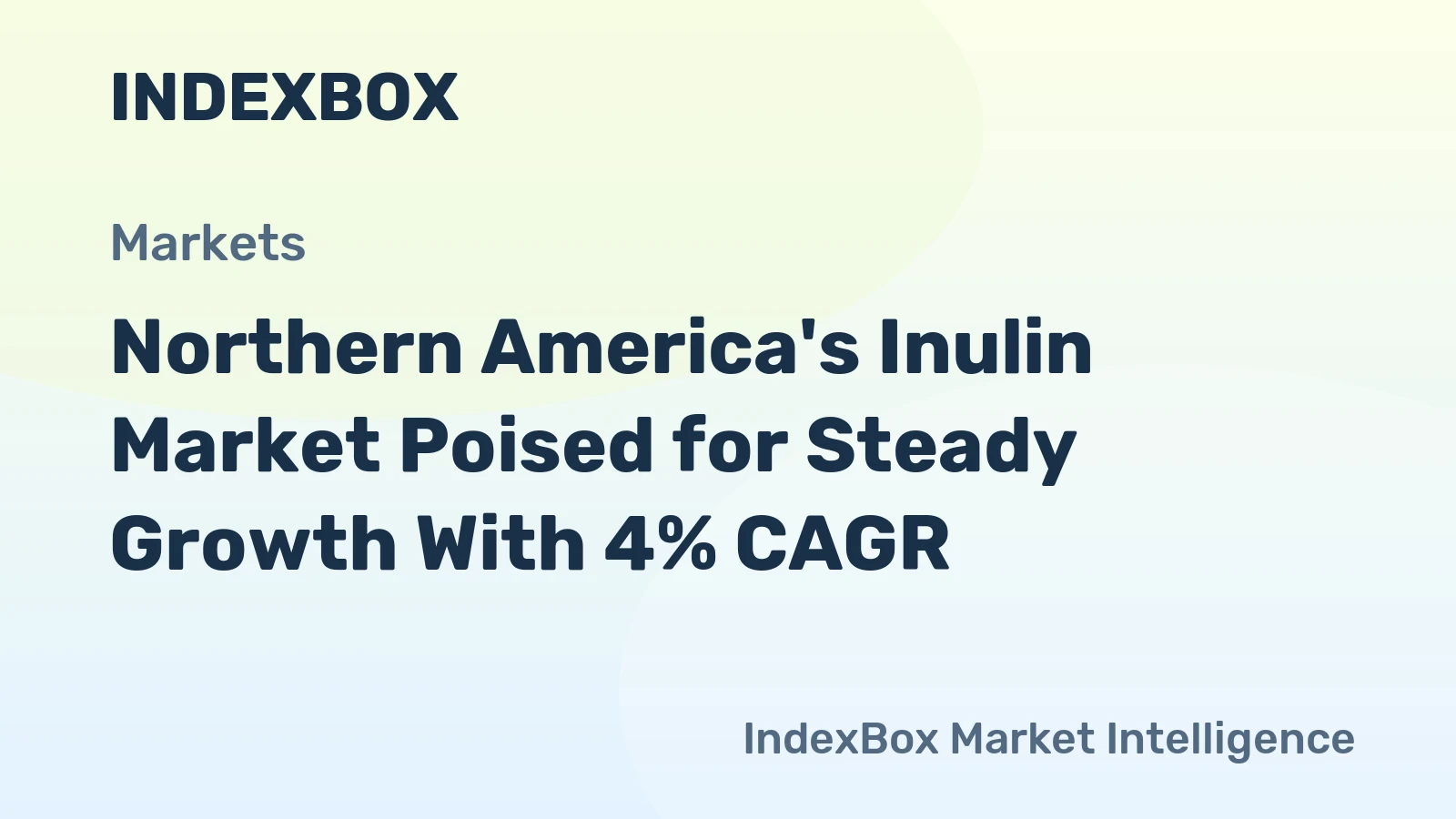 Northern America's Inulin Market Poised for Steady Growth With 4% CAGR