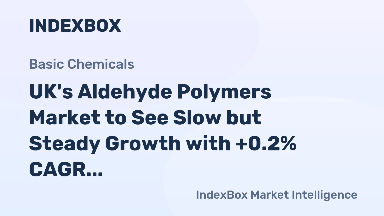 UK's Aldehyde Polymers Market to See Slow but Steady Growth with +0.2% CAGR over 2024-2035