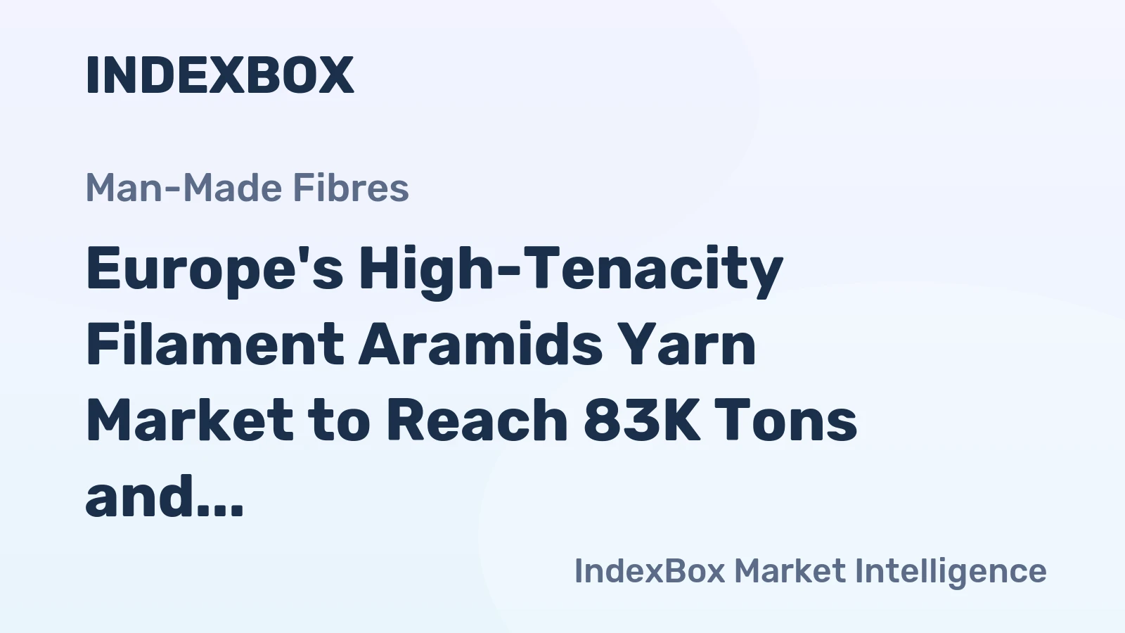 Europe's High-Tenacity Filament Aramids Yarn Market to Reach 83K Tons and $1.9B by 2035