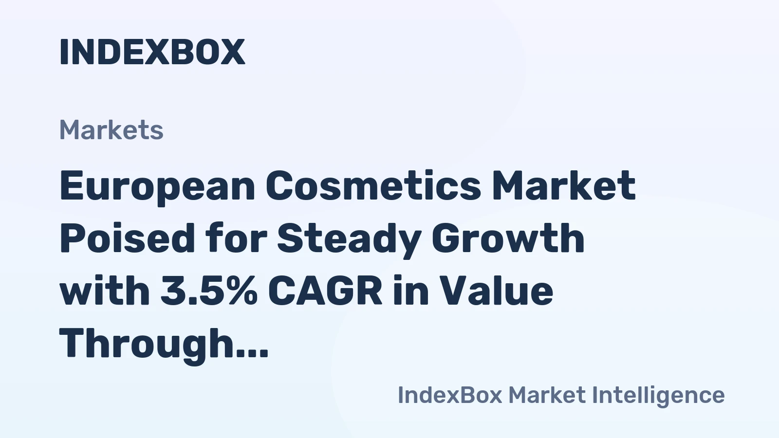 European Cosmetics Market Poised for Steady Growth with 3.5% CAGR in Value Through 2035
