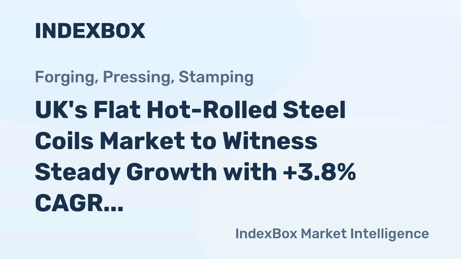 UK's Flat Hot-Rolled Steel Coils Market to Witness Steady Growth with +3.8% CAGR from 2024 to 2035