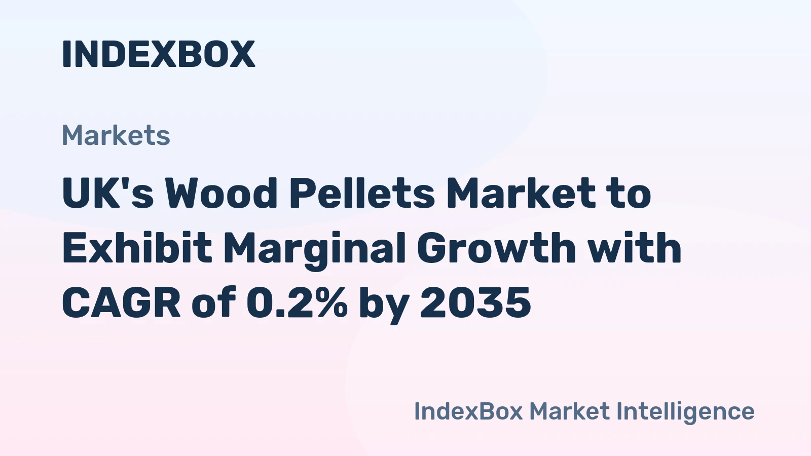 UK's Wood Pellets Market to Exhibit Marginal Growth with CAGR of 0.2% by 2035