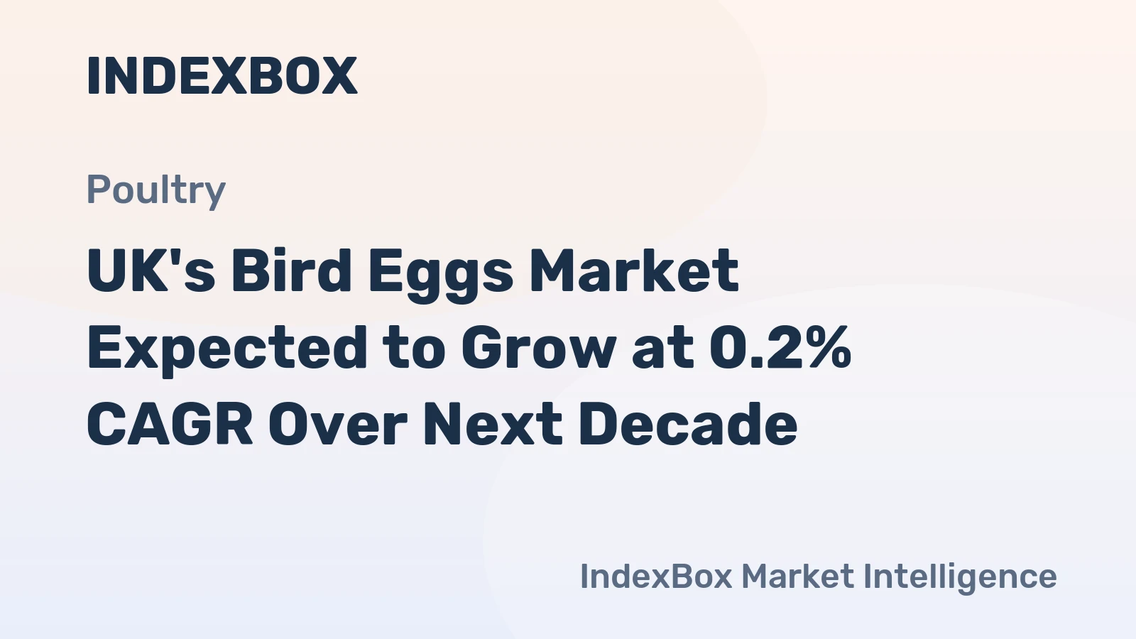 UK's Bird Eggs Market Expected to Grow at 0.2% CAGR Over Next Decade
