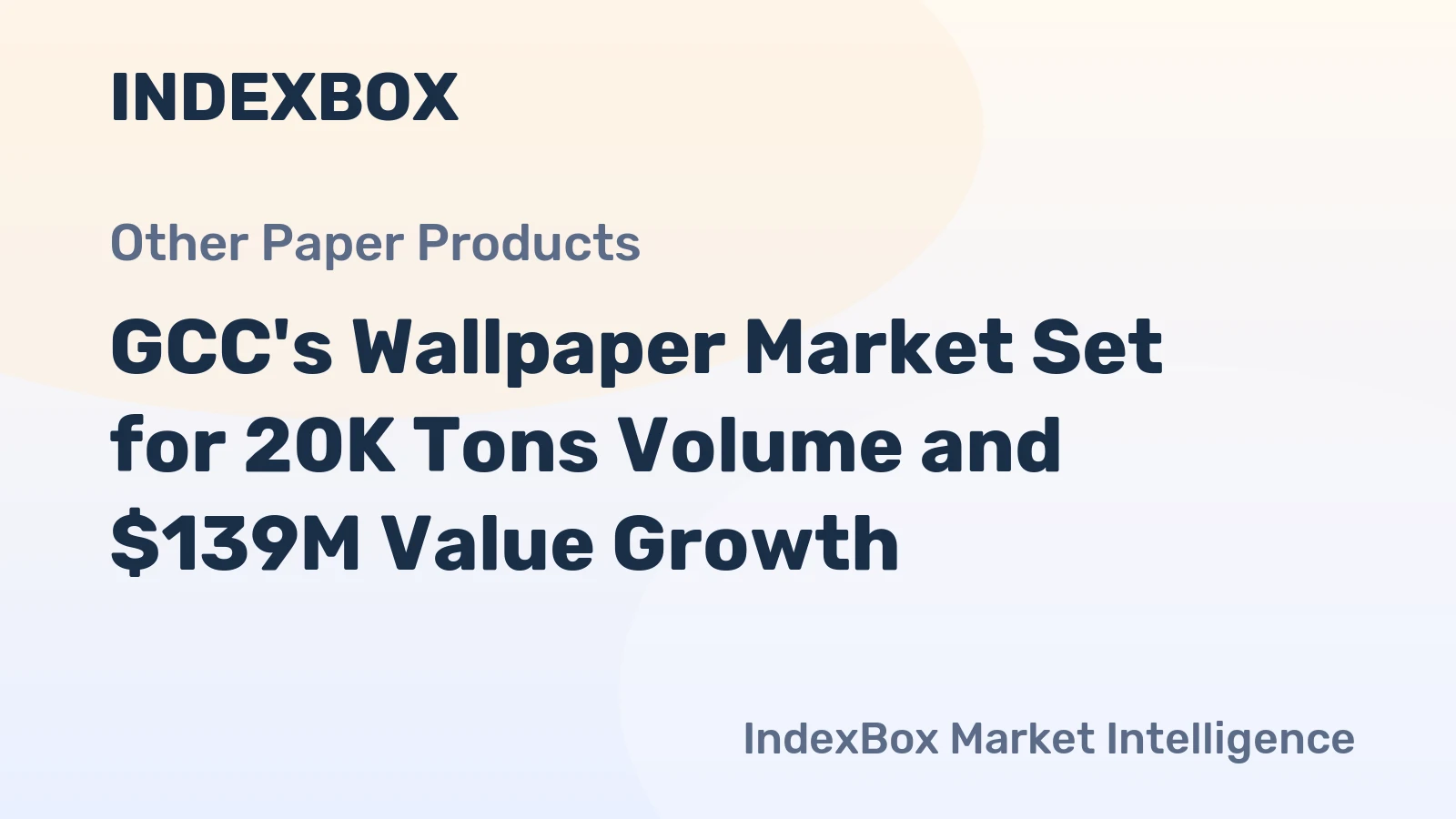 GCC's Wallpaper Market Set for 20K Tons Volume and $139M Value Growth