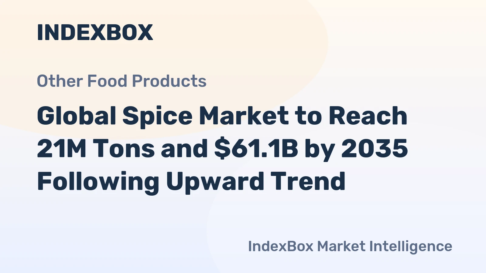 Global Spice Market to Reach 21M Tons and $61.1B by 2035 Following Upward Trend