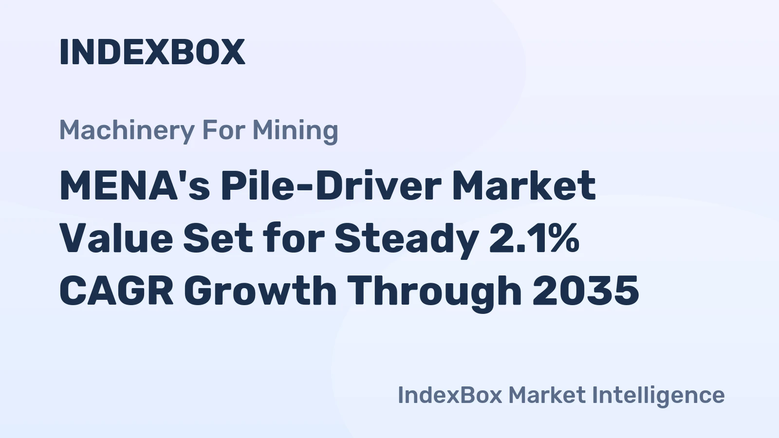 MENA's Pile-Driver Market Value Set for Steady 2.1% CAGR Growth Through 2035