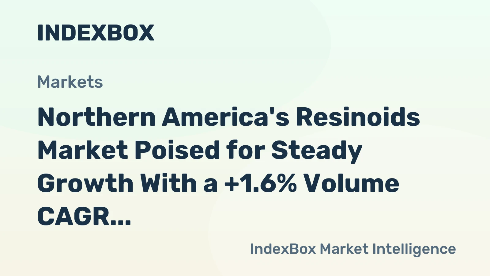 Northern America's Resinoids Market Poised for Steady Growth With a +1.6% Volume CAGR Through 2035