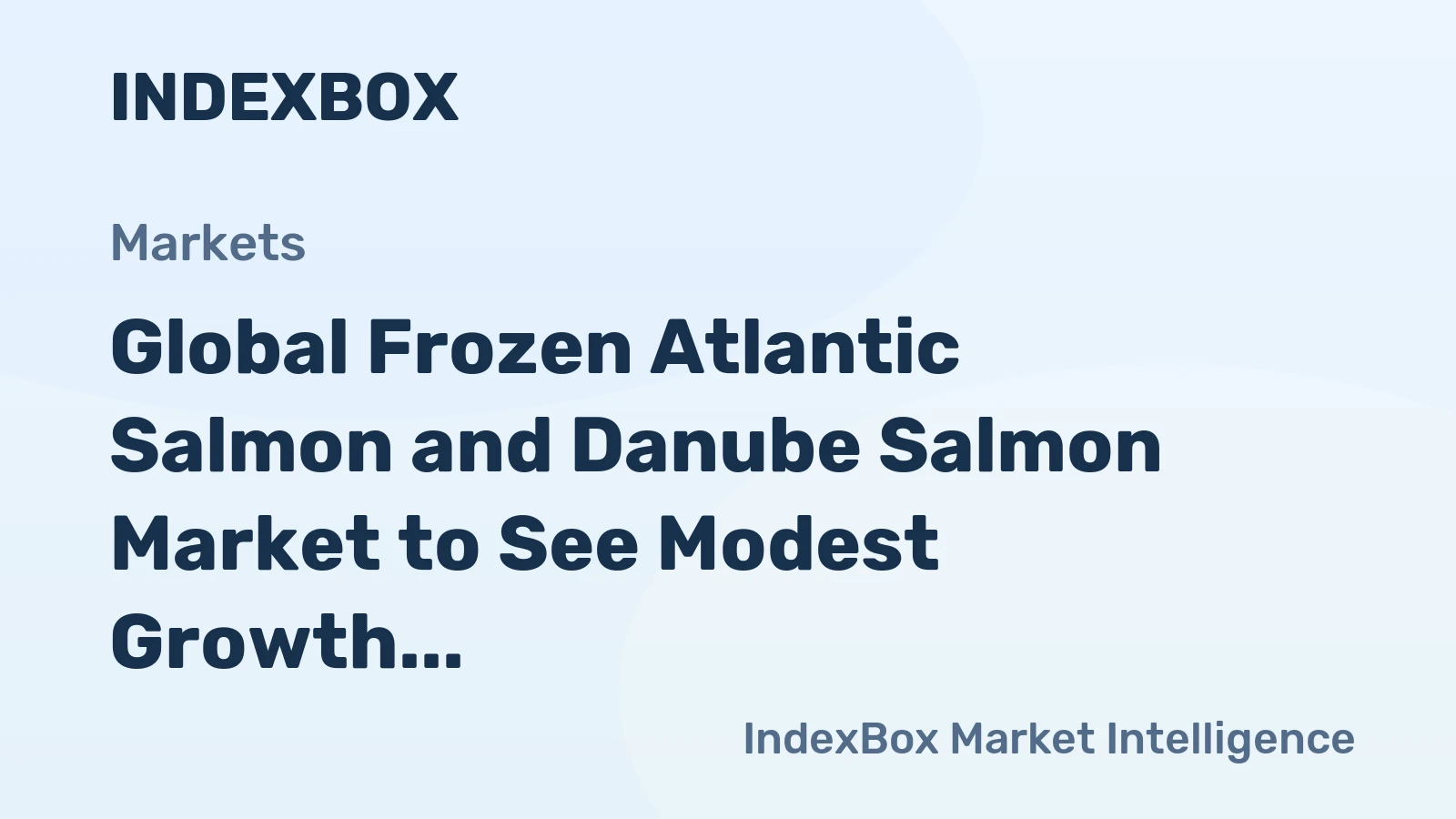Global Frozen Atlantic Salmon and Danube Salmon Market to See Modest Growth, Reaching 242K tons and $1.7B by 2035