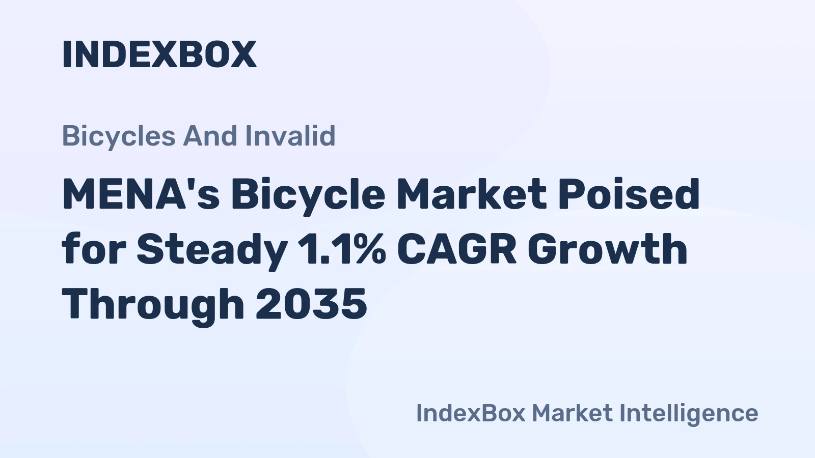 MENA's Bicycle Market Poised for Steady 1.1% CAGR Growth Through 2035