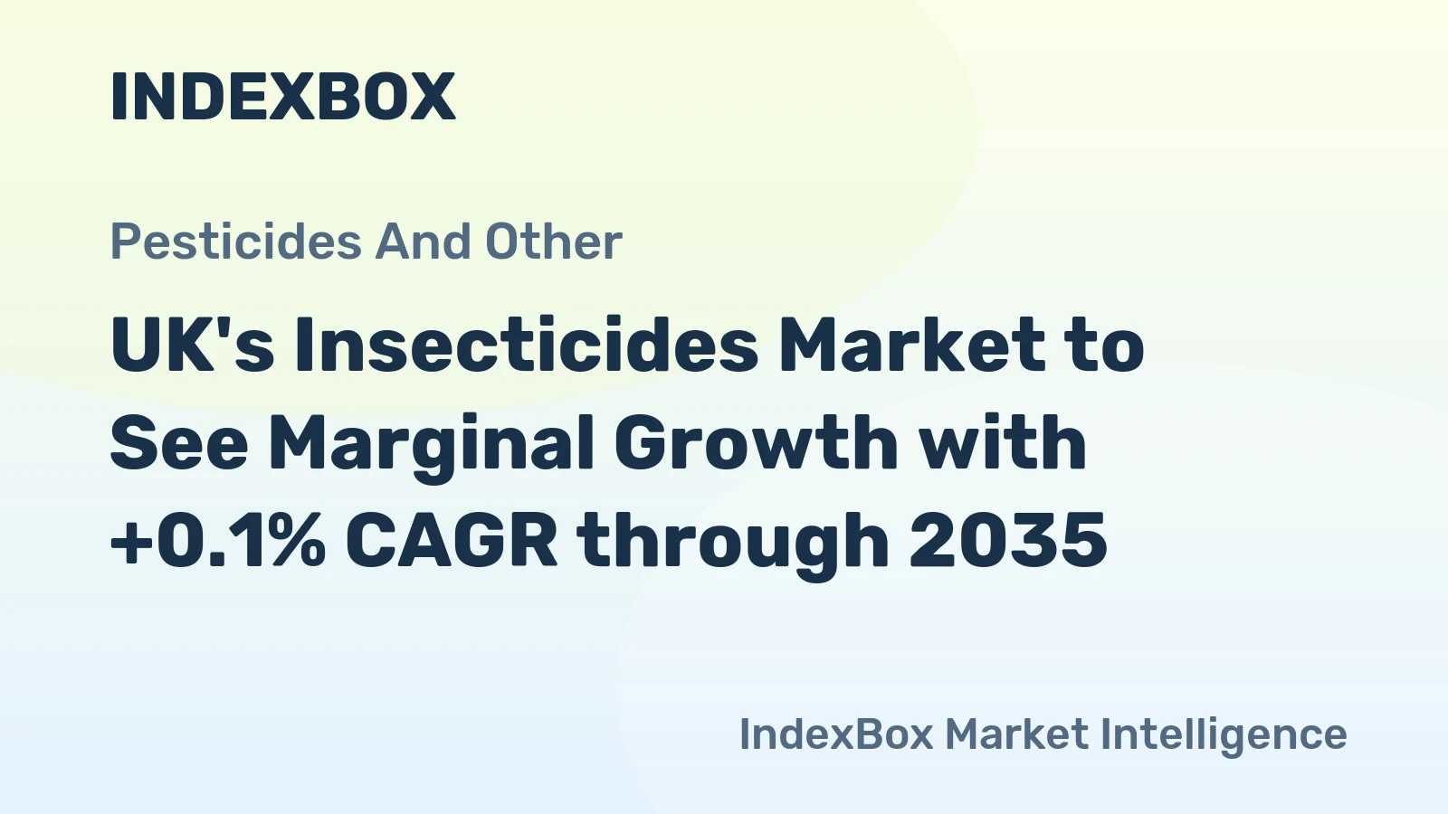 UK's Insecticides Market to See Marginal Growth with +0.1% CAGR through 2035