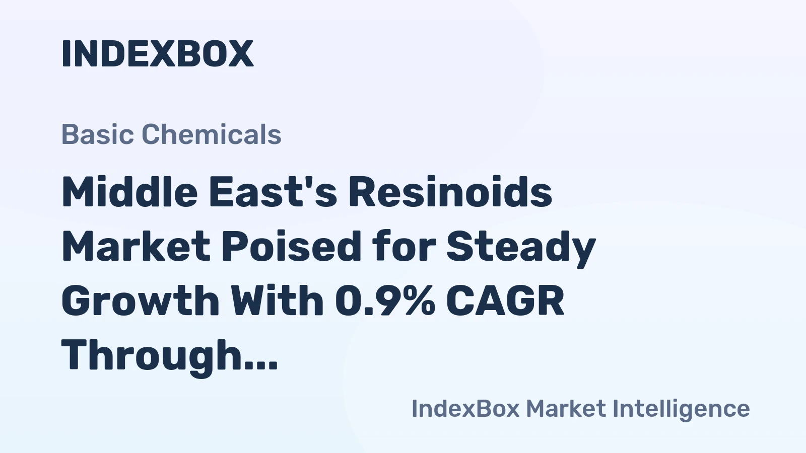 Middle East's Resinoids Market Poised for Steady Growth With 0.9% CAGR Through 2035