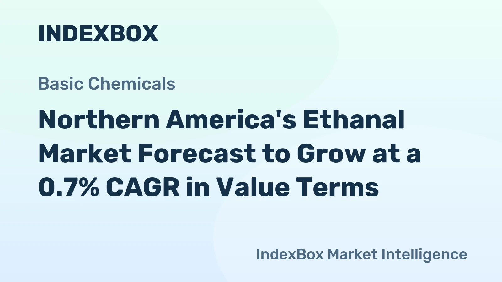Northern America's Ethanal Market Forecast to Grow at a 0.7% CAGR in Value Terms