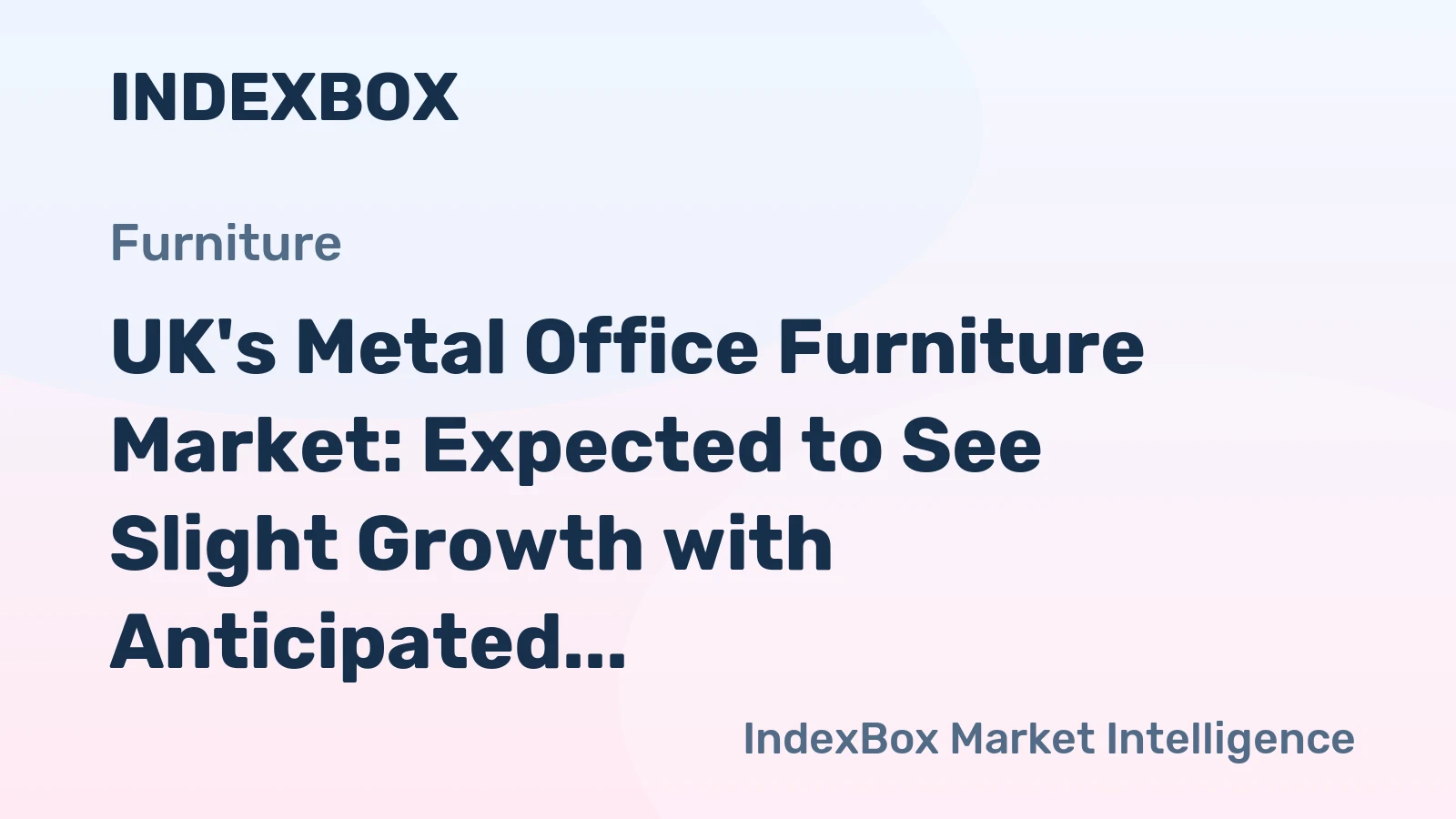 UK's Metal Office Furniture Market: Expected to See Slight Growth with Anticipated 0.1% CAGR in Volume and 0.2% CAGR in Value from 2024 to 2035