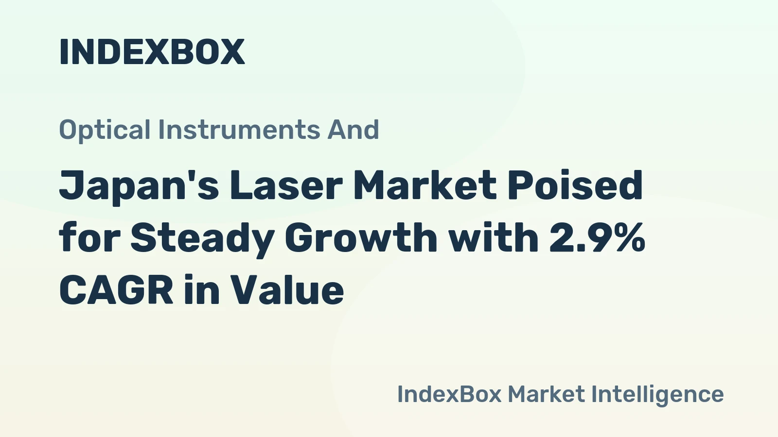 Japan's Laser Market Poised for Steady Growth with 2.9% CAGR in Value