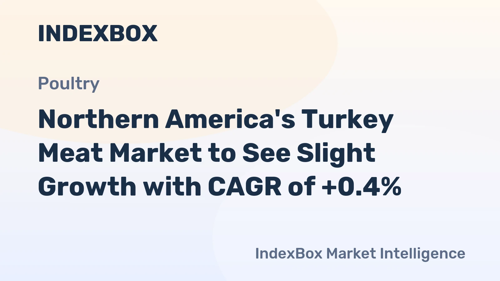 Northern America's Turkey Meat Market to See Slight Growth with CAGR of +0.4%