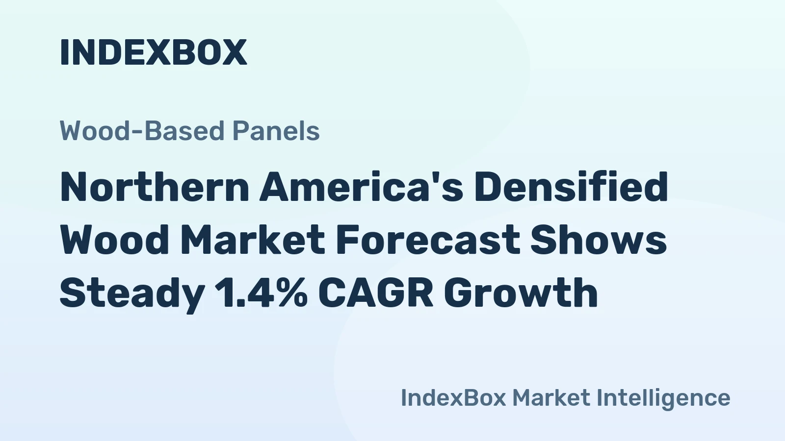 Northern America's Densified Wood Market Forecast Shows Steady 1.4% CAGR Growth