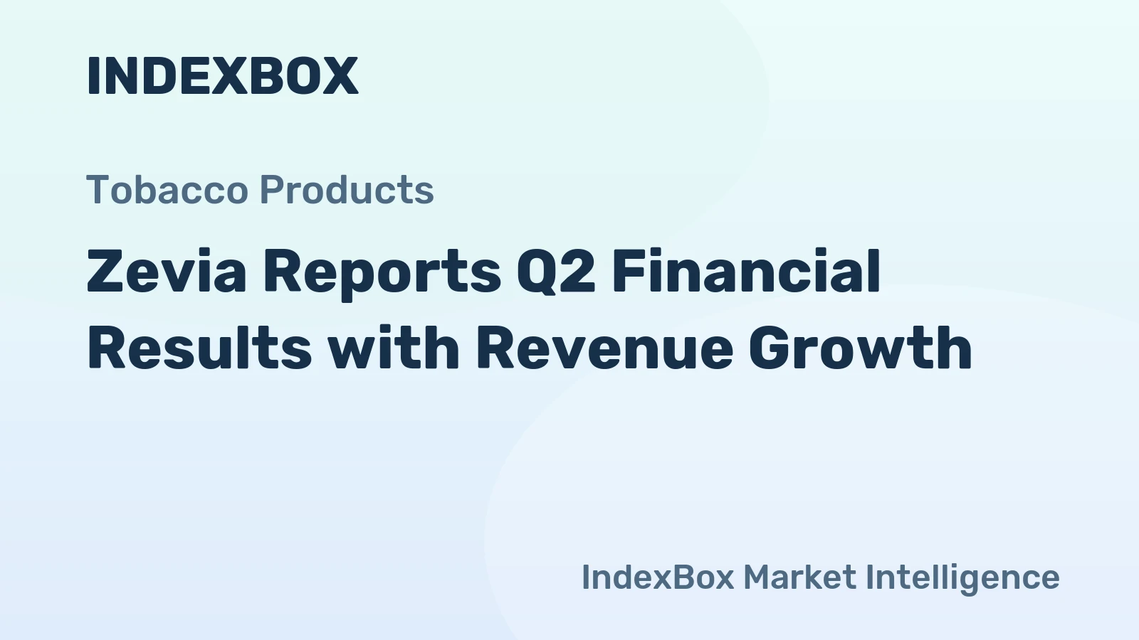 Zevia Reports Q2 Financial Results with Revenue Growth