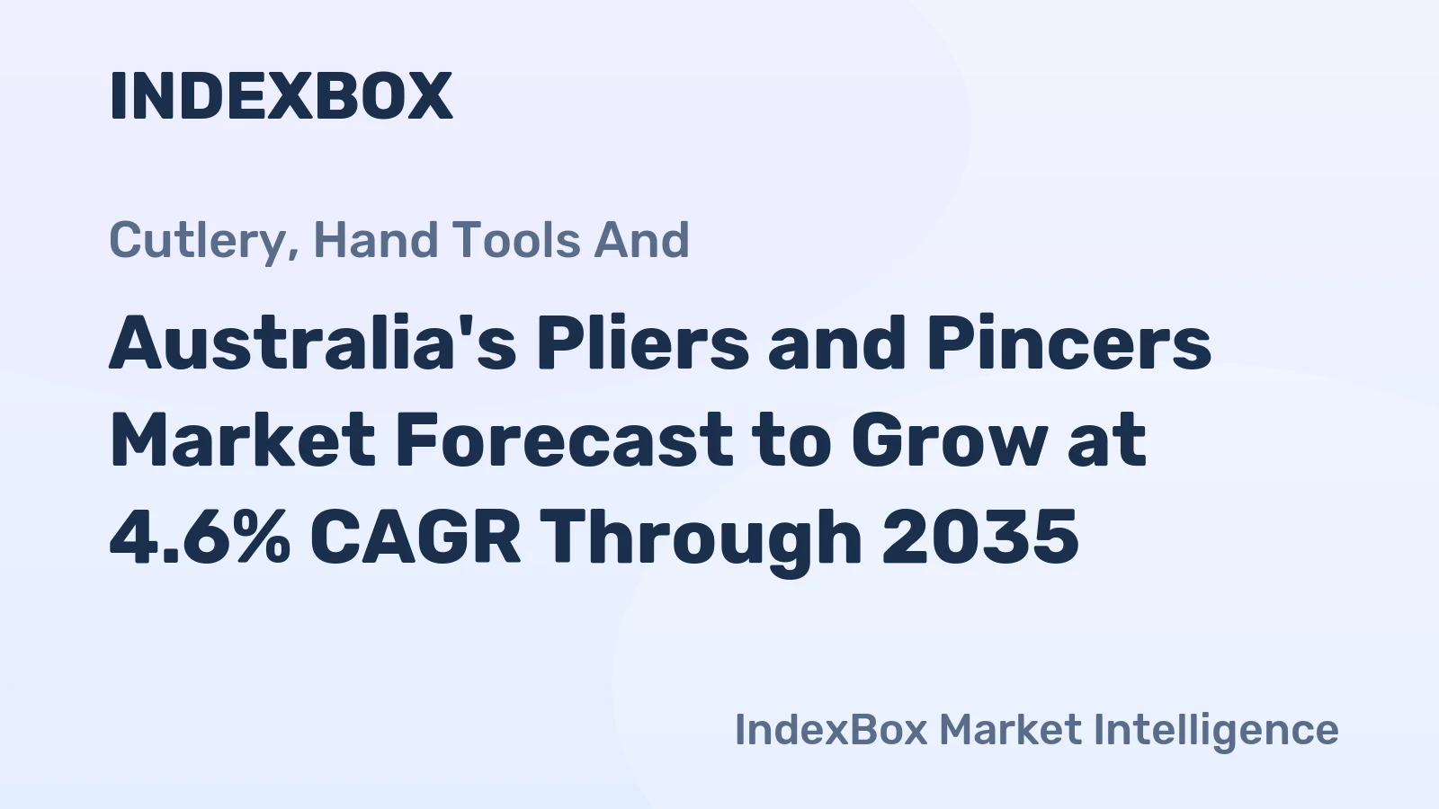 Australia's Pliers and Pincers Market Forecast to Grow at 4.6% CAGR Through 2035