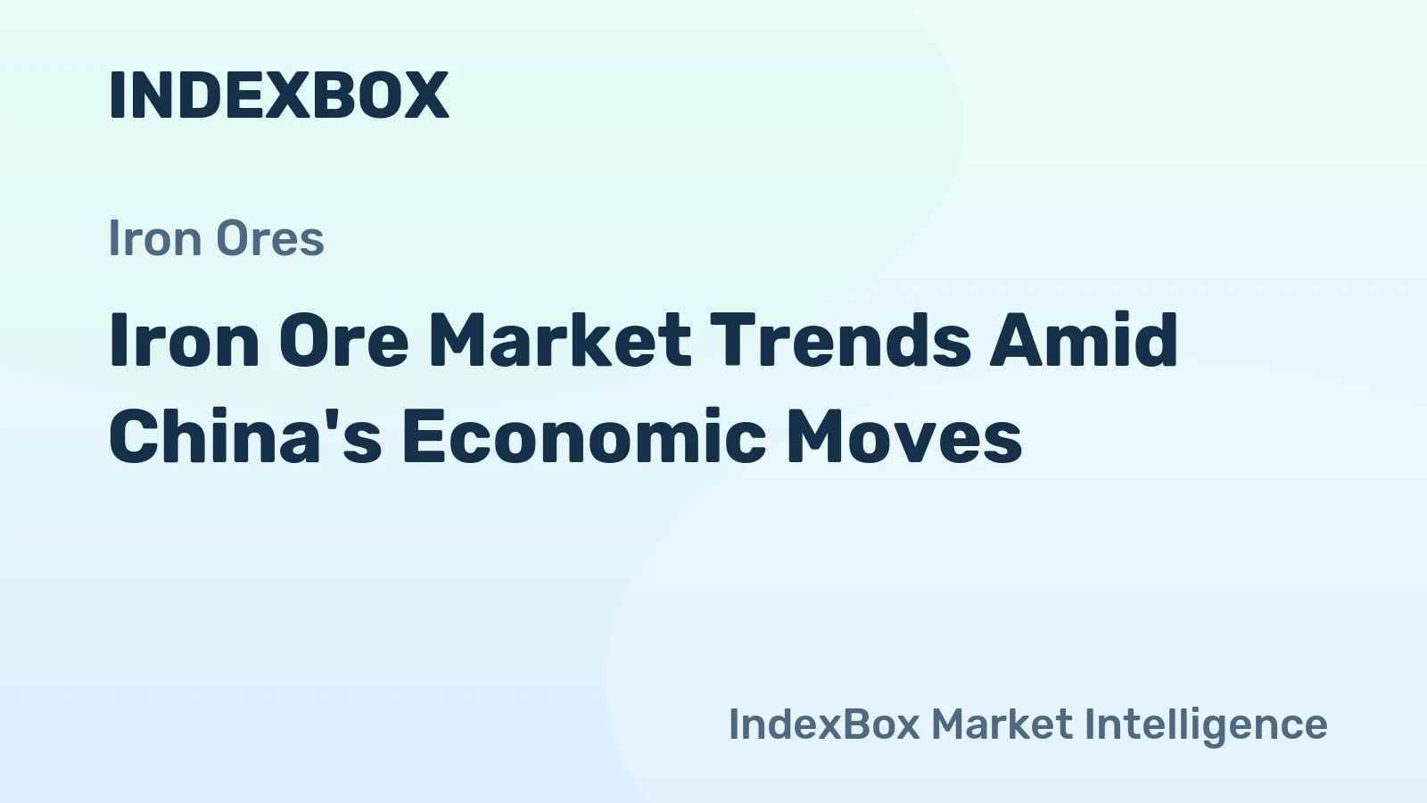 Iron Ore Market Trends Amid China's Economic Moves