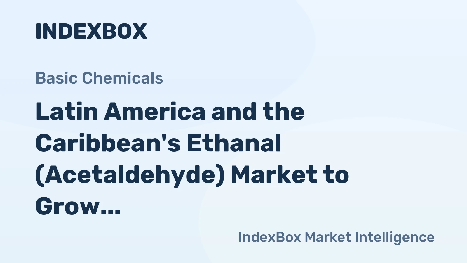 Latin America and the Caribbean's Ethanal (Acetaldehyde) Market to Grow at 0.2% CAGR, Reaching 106K Tons by 2035