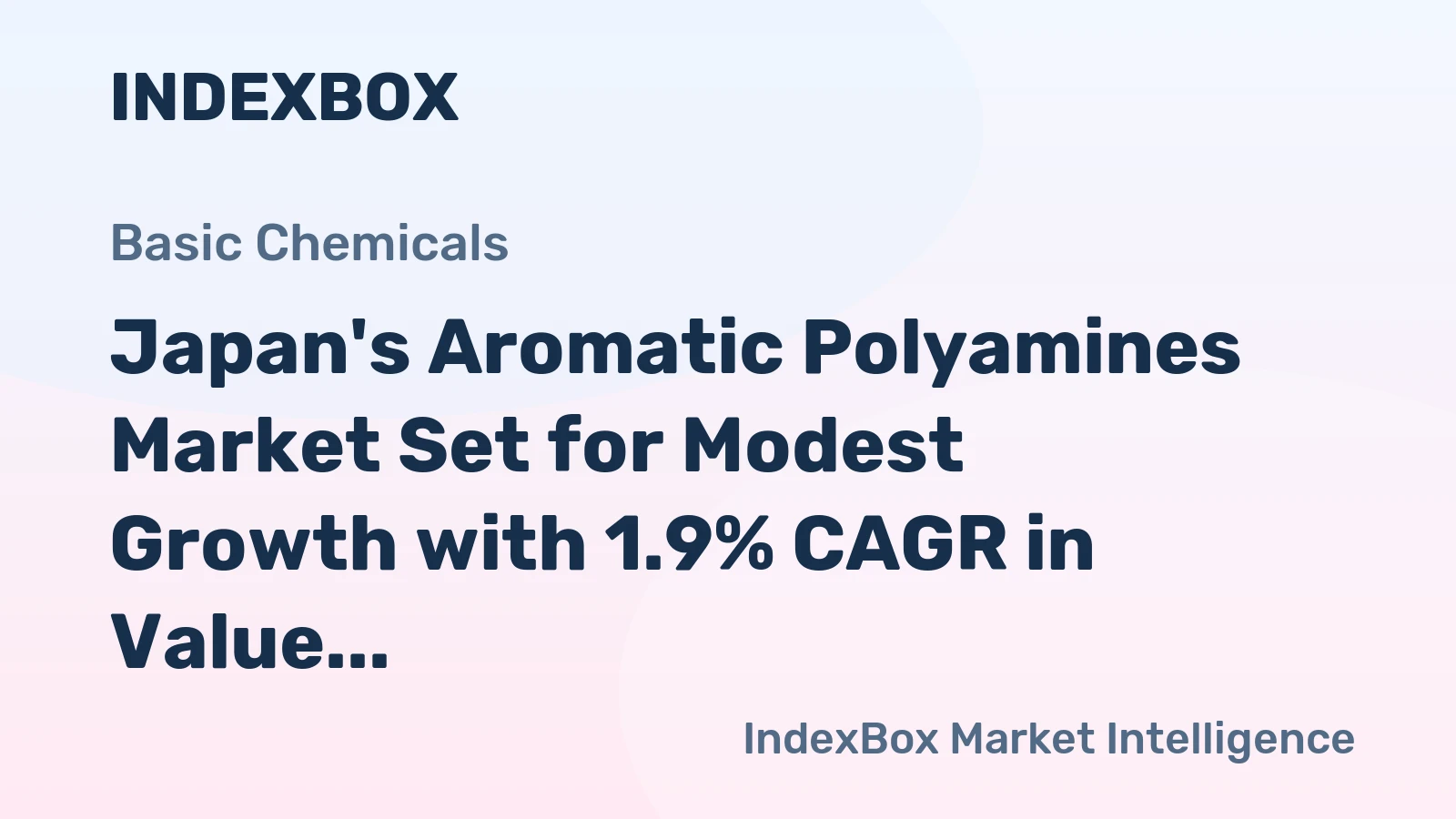 Japan's Aromatic Polyamines Market Set for Modest Growth with 1.9% CAGR in Value Through 2035