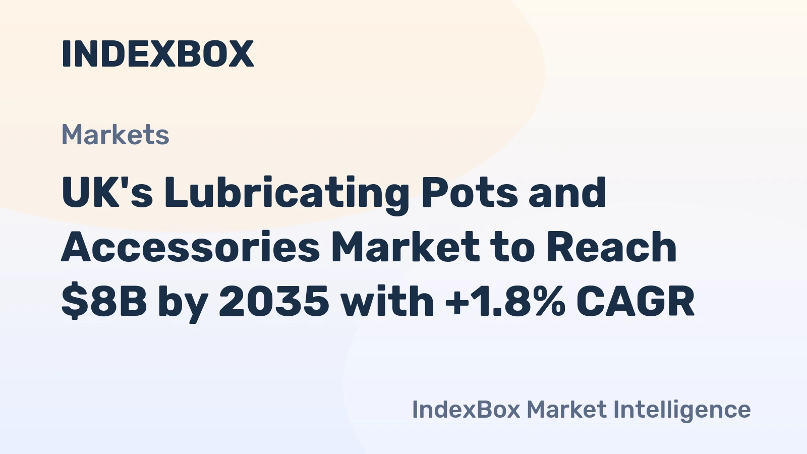 UK's Lubricating Pots and Accessories Market to Reach $8B by 2035 with +1.8% CAGR