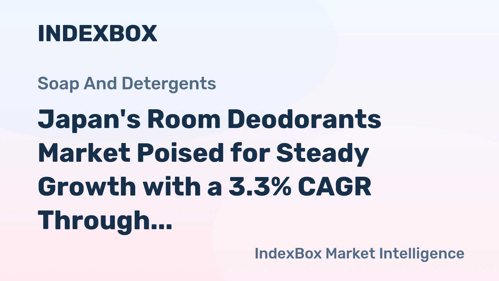 Japan's Room Deodorants Market Poised for Steady Growth with a 3.3% CAGR Through 2035