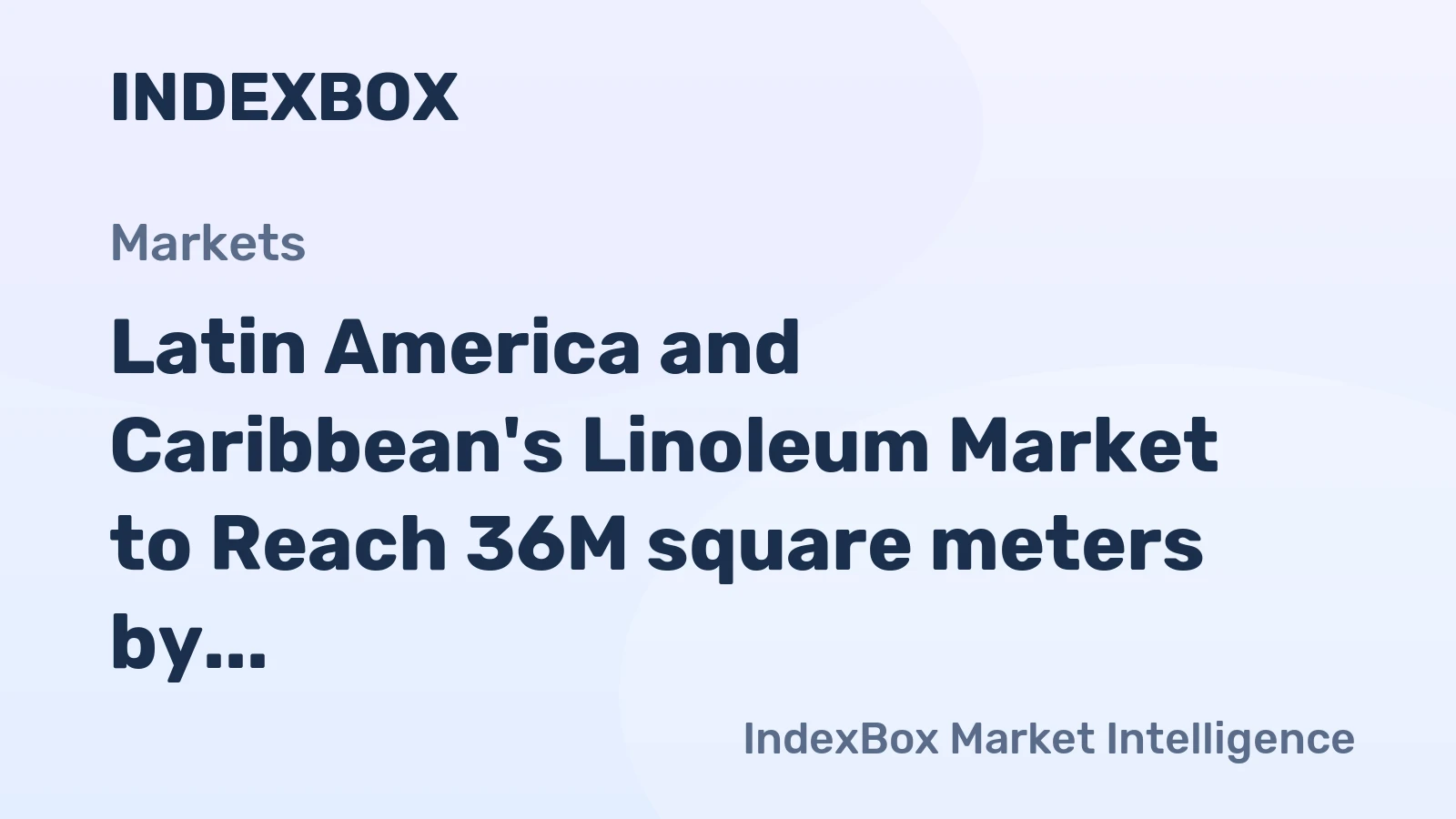 Latin America and Caribbean's Linoleum Market to Reach 36M square meters by 2035, Driven by Increasing Demand