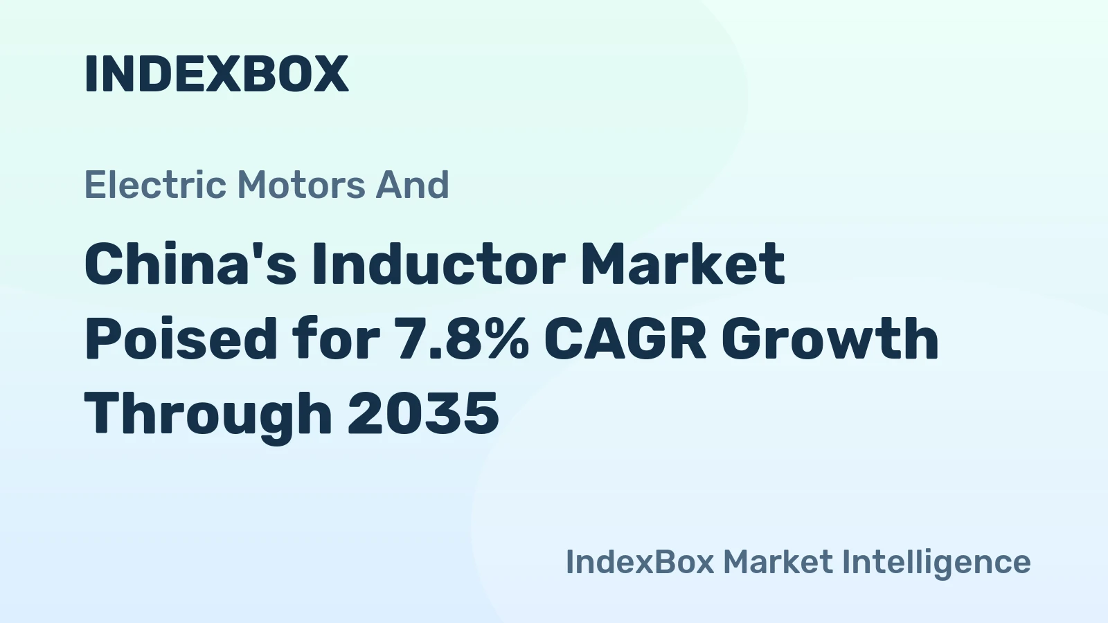 China's Inductor Market Poised for 7.8% CAGR Growth Through 2035