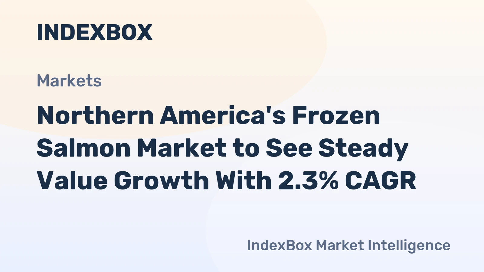 Northern America's Frozen Salmon Market to See Steady Value Growth With 2.3% CAGR