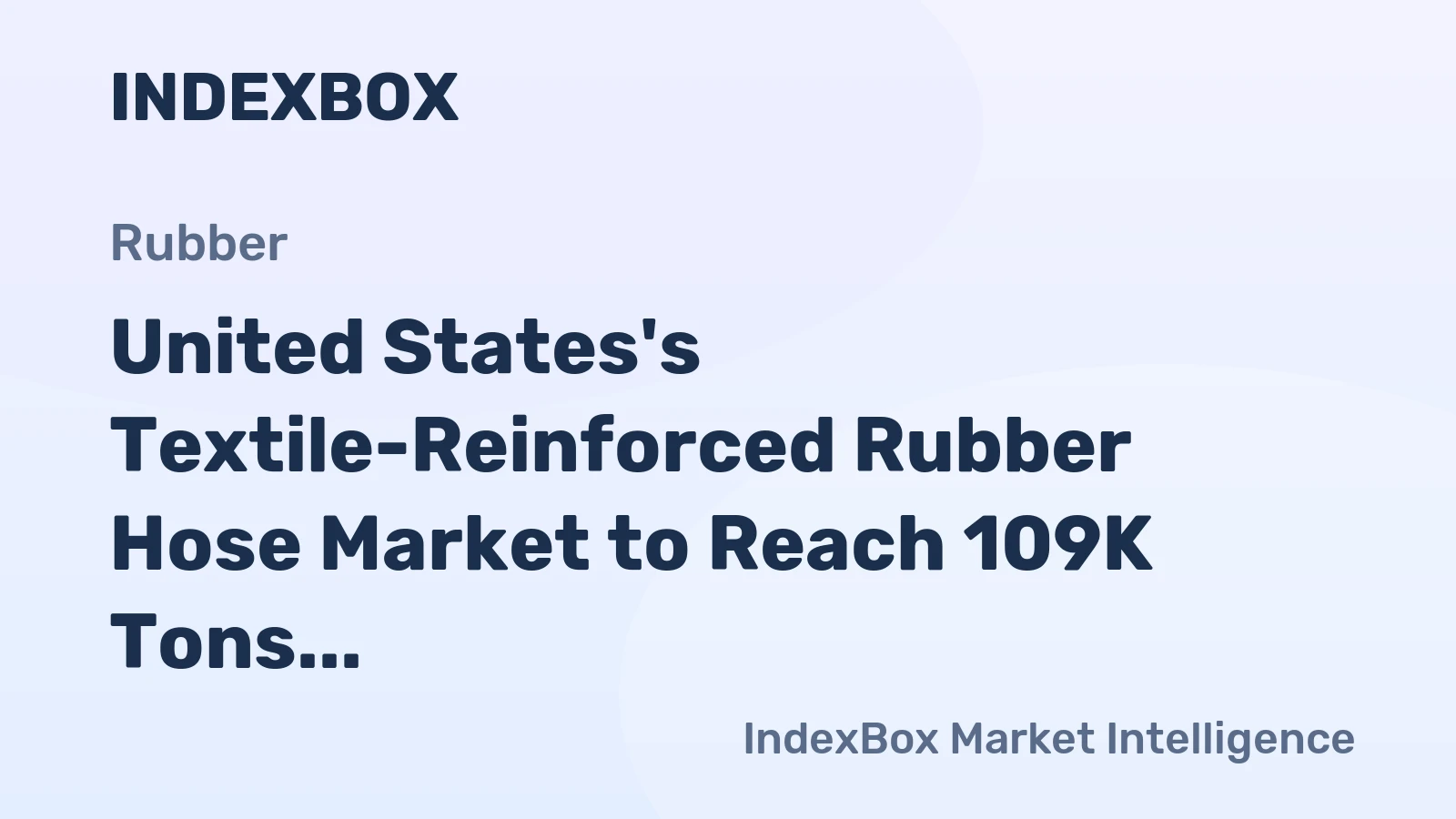 United States's Textile-Reinforced Rubber Hose Market to Reach 109K Tons and $865M by 2035, Driven by Increasing Demand
