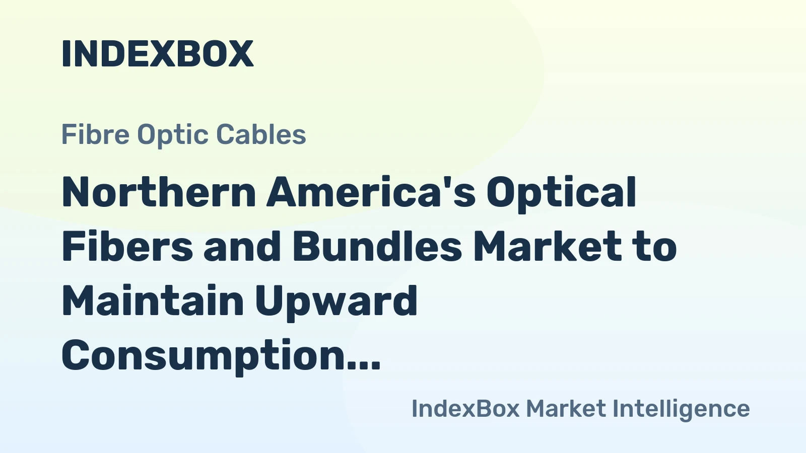 Northern America's Optical Fibers and Bundles Market to Maintain Upward Consumption Trend with +0.3% CAGR from 2024-2035