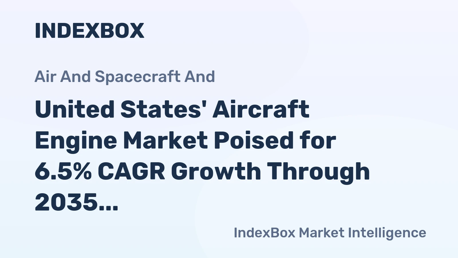 United States' Aircraft Engine Market Poised for 6.5% CAGR Growth Through 2035