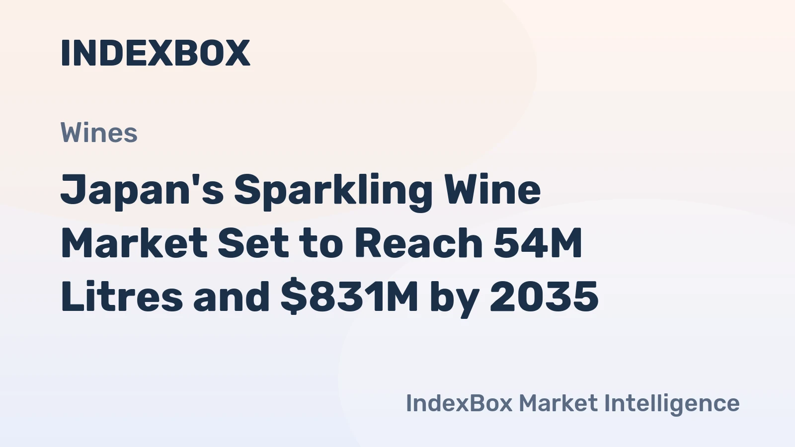 Japan's Sparkling Wine Market Set to Reach 54M Litres and $831M by 2035