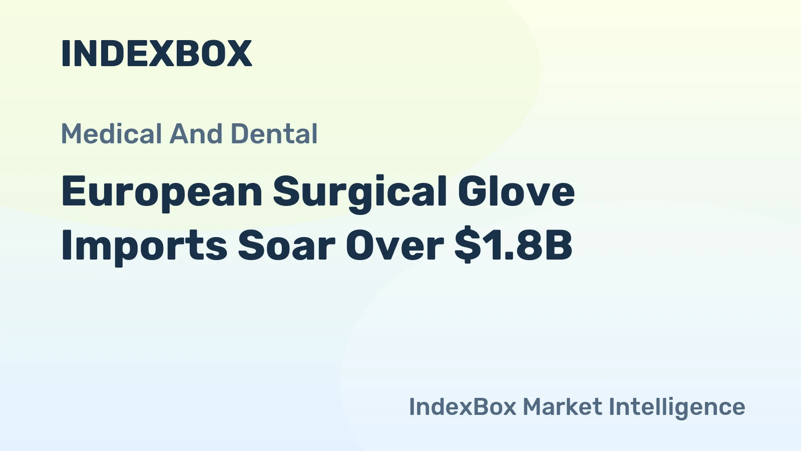 European Surgical Glove Imports Soar Over $1.8B