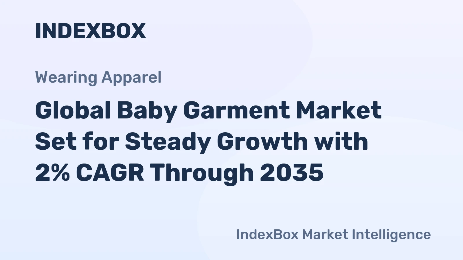 Global Baby Garment Market Set for Steady Growth with 2% CAGR Through 2035
