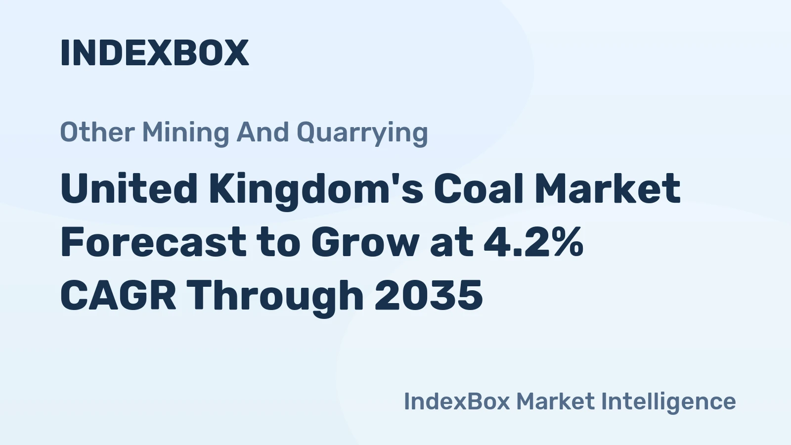 United Kingdom's Coal Market Forecast to Grow at 4.2% CAGR Through 2035