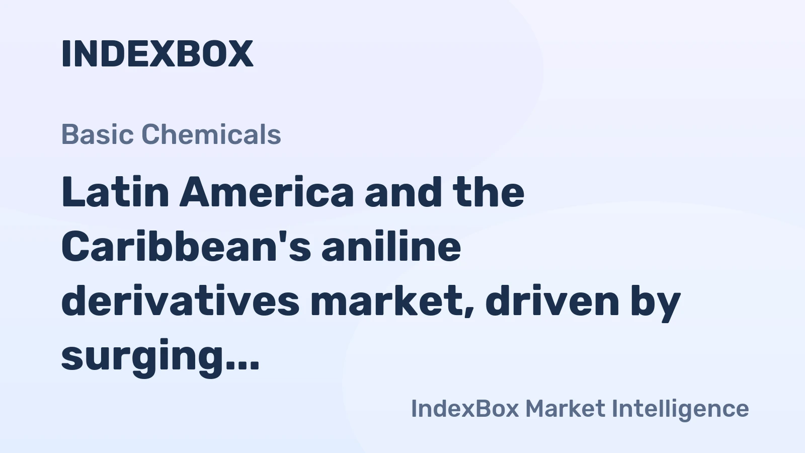 Latin America and the Caribbean's aniline derivatives market, driven by surging demand, is forecast to reach 24K tons in volume and $107M in value by 2035.