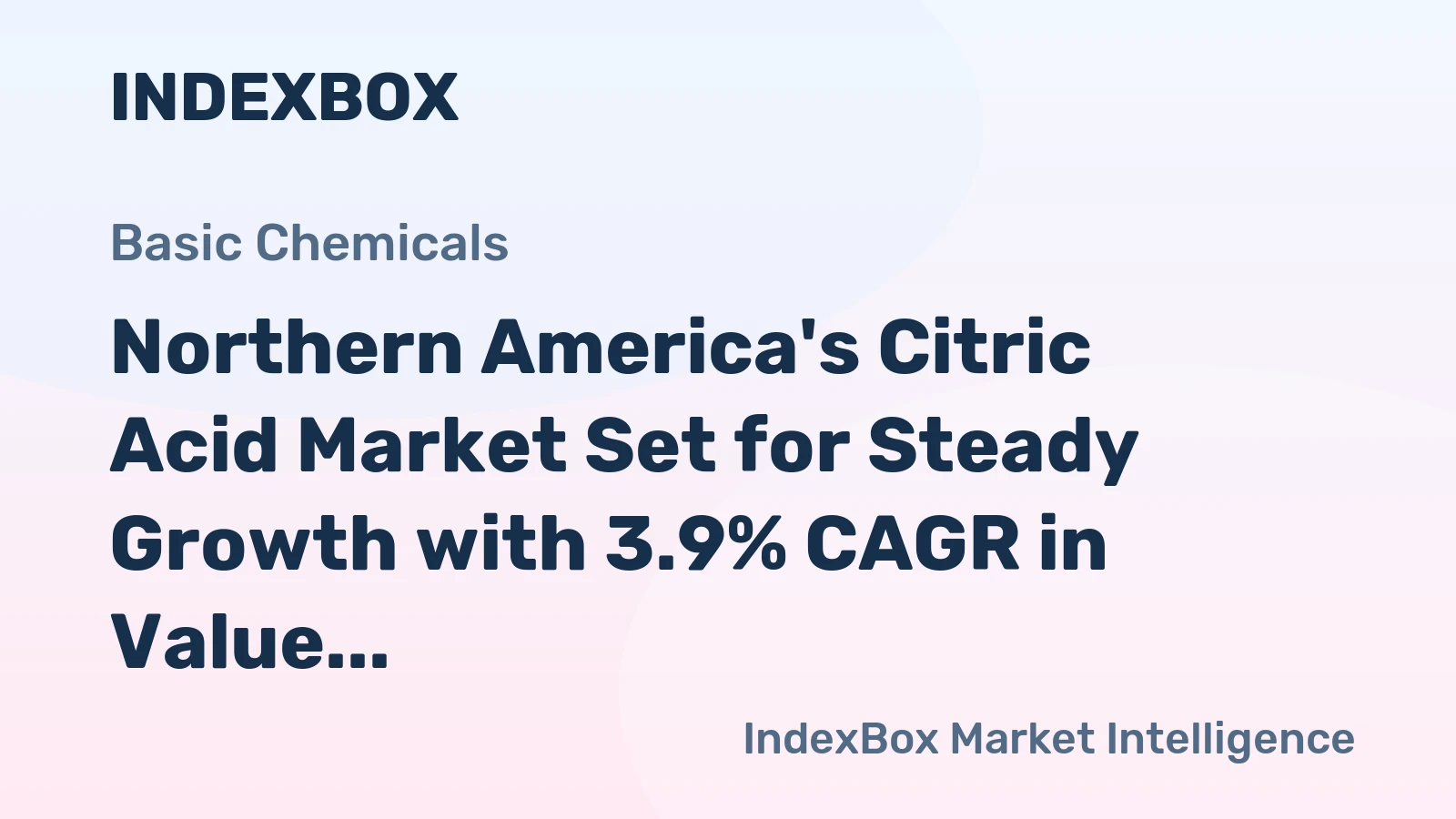 Northern America's Citric Acid Market Set for Steady Growth with 3.9% CAGR in Value Through 2035