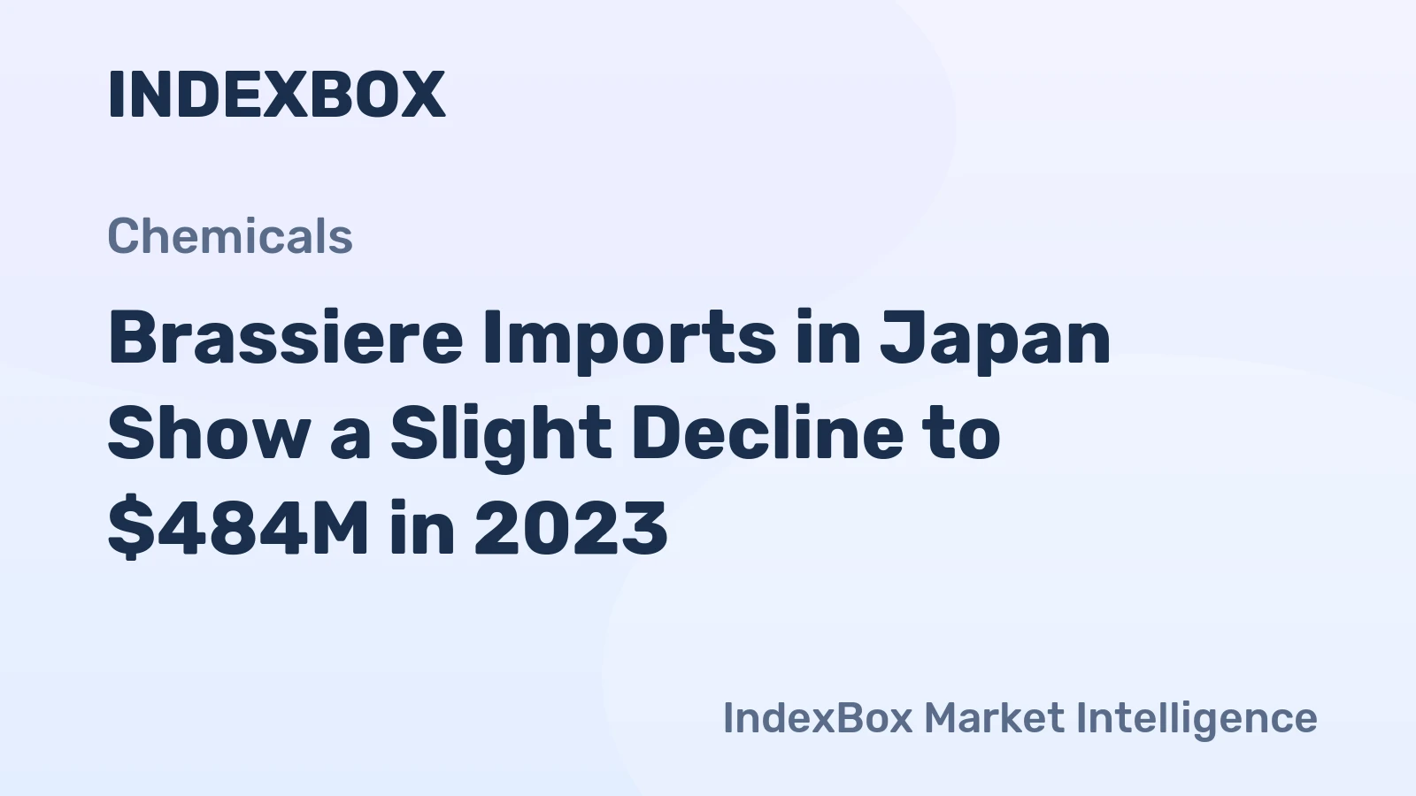 Brassiere Imports in Japan Show a Slight Decline to $484M in 2023
