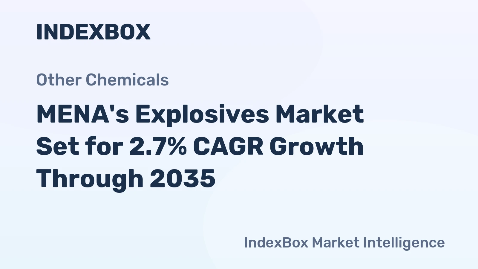 MENA's Explosives Market Set for 2.7% CAGR Growth Through 2035