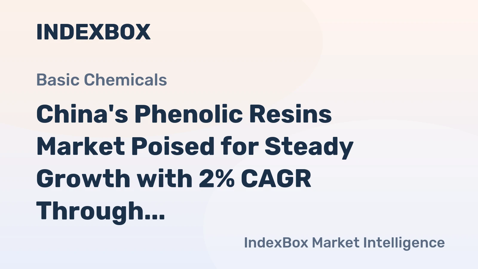 China's Phenolic Resins Market Poised for Steady Growth with 2% CAGR Through 2035