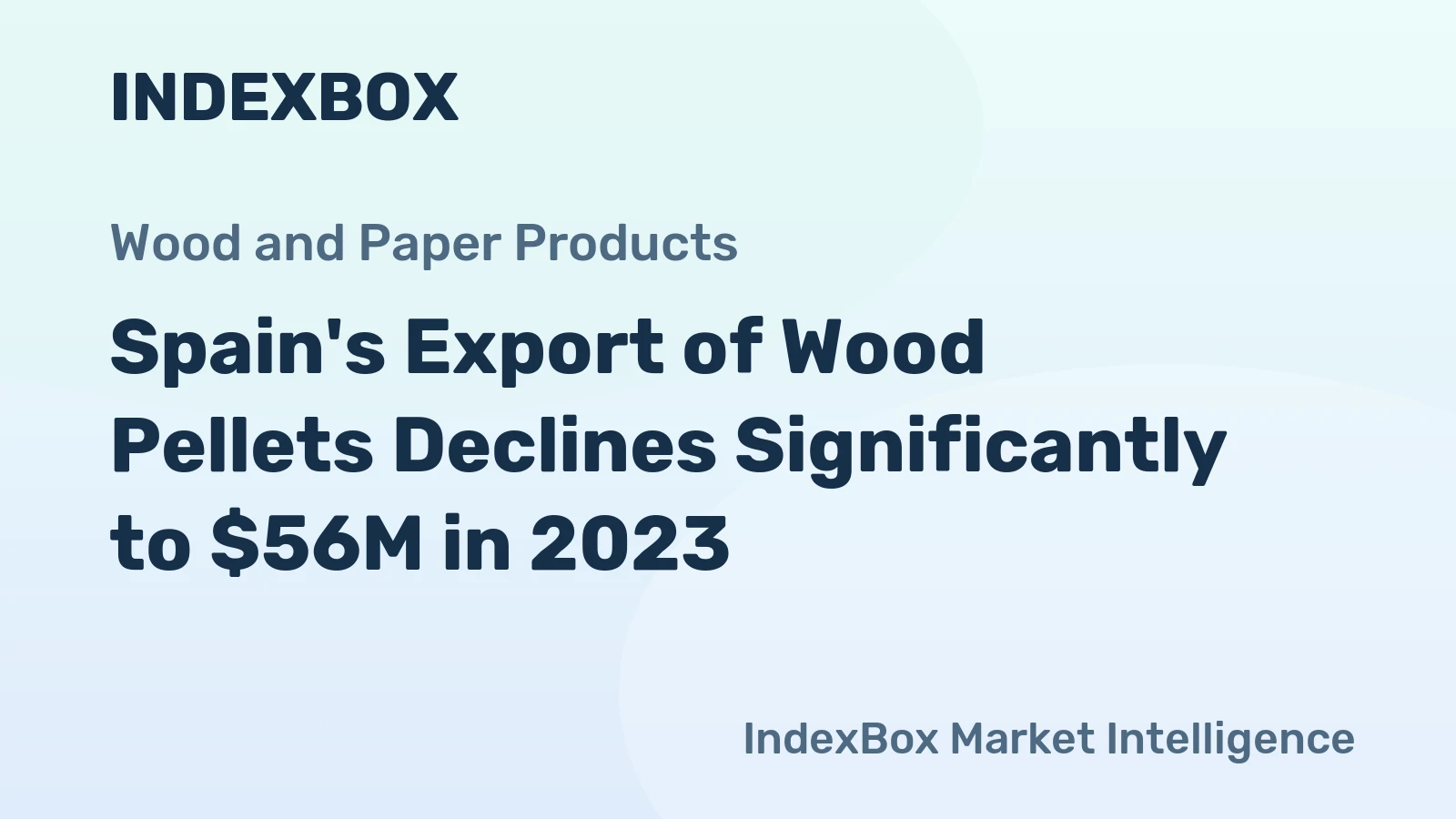 Spain's Export of Wood Pellets Declines Significantly to $56M in 2023