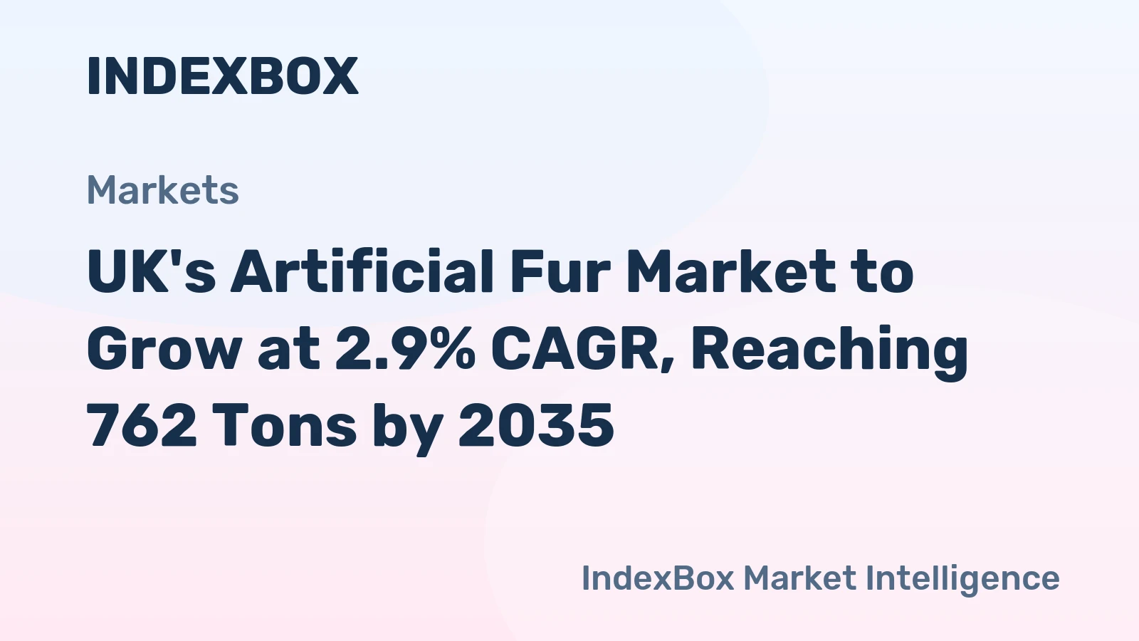 UK's Artificial Fur Market to Grow at 2.9% CAGR, Reaching 762 Tons by 2035