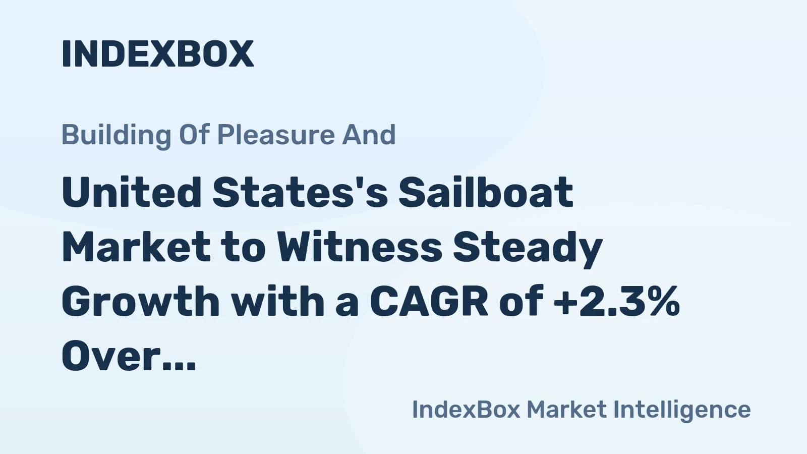 United States's Sailboat Market to Witness Steady Growth with a CAGR of +2.3% Over the Next Decade